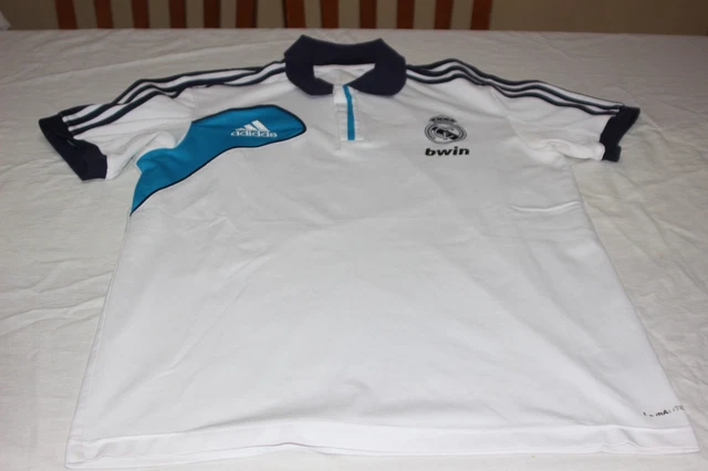POLO OFICIAL DEL Real Madrid Marca Adidas T/L Publicidad Bwin Bajo El ...