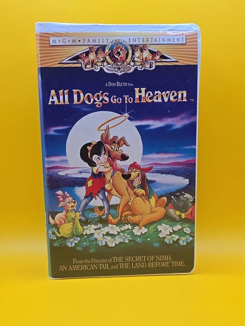 ALL DOGS GO to Heaven (VHS, 2000, Clam Shell Family Entertainment) £13. ...