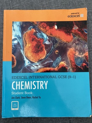 PEARSON EDEXCEL INTERNATIONAL GCSE (9-1) Chemistry Student Book by ...