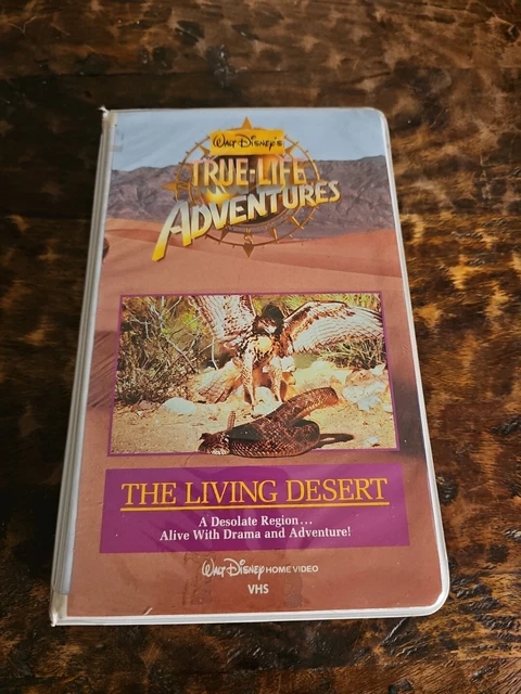 WALT DISNEY'S TRUE-LIFE Adventures The Living Desert VHS £72.08 ...