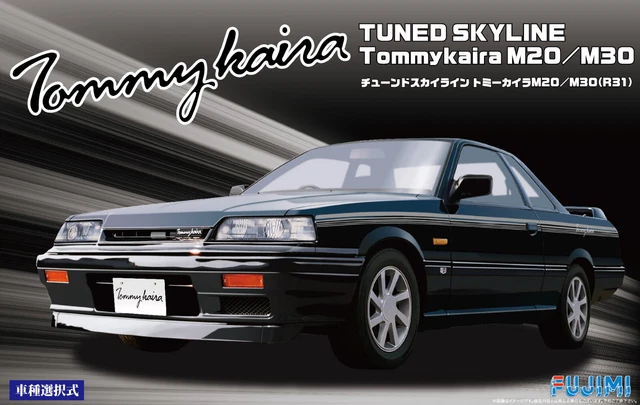 1:24 MASSSTAB FUJIMI Nissan R31 Tuned Skyline Tommykaira M20/M30 ...