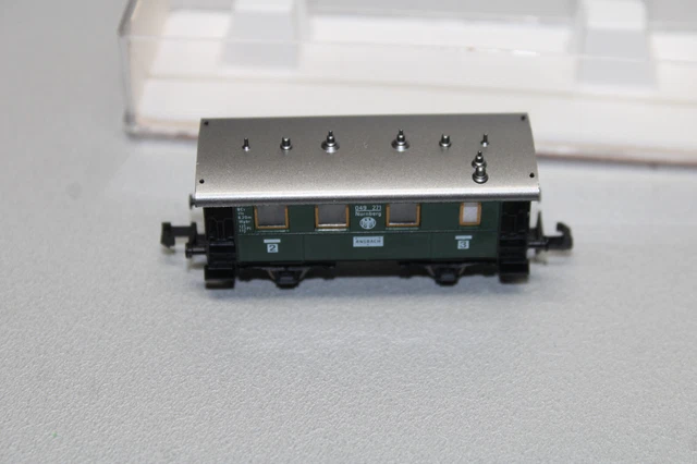 FLEISCHMANN 8052 2-ACHSER Carroza 2 3.Klasse DRG Scala N Conf. Orig. EUR 17,87 - PicClick IT