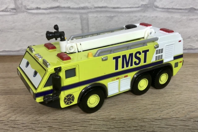 DISNEY PIXAR CARS PLANES FIRE RESCUE RYKER FIRE TRUCK Deluxe Mattel ...