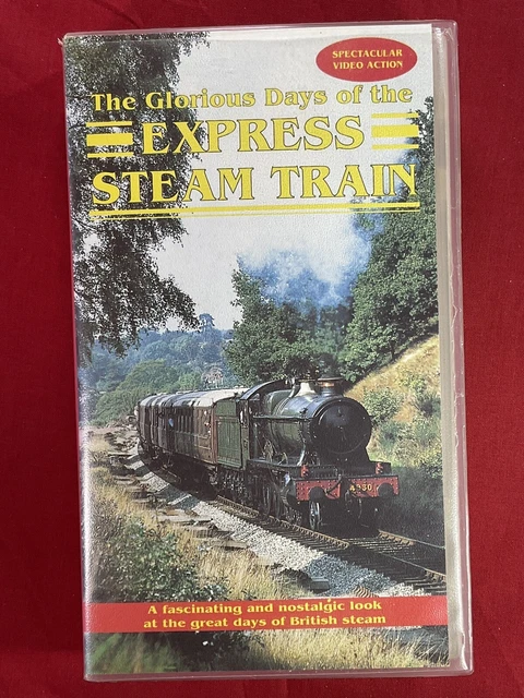 THE GLORIOUS DAYS of the Express Steam Train, VHS Video £3.25 - PicClick UK