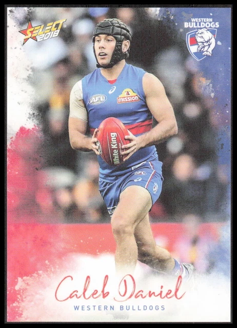AFL 2018 SELECT Western Bulldogs Caleb Daniel 213 35 Football Sport CB-1-1-A-1 EUR 1,65 ...