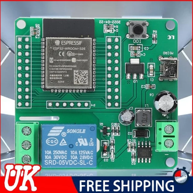 ESP32 ESP32- DEVELOPMENT Boards 1/2/8 Channel Secondary Development ...