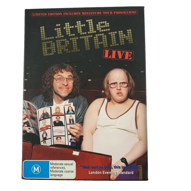 LITTLE BRITAIN LIVE Box Set DVD. 2006, Comedy, David Williams, Matt ...