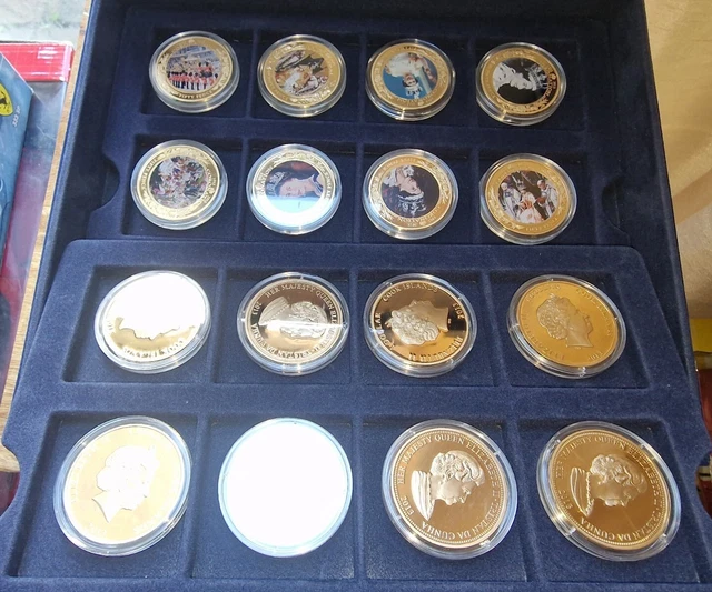 WESTMINSTER COLLECTION CORONATION JUBILEE HM Queen Elizabeth II Coins ...