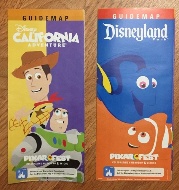 DISNEYLAND CALIFORNIA ADVENTURE Parks PIXAR FEST NEMO DORY Toy Story ...