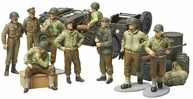 TAMIYA MODELS US Army Infantry at Rest Model Kit TM32552 £20.62 ...