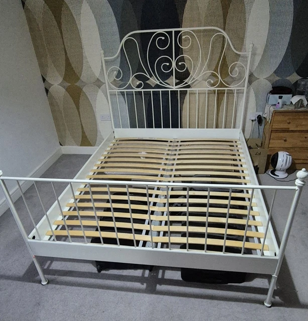 Ikea King Size Bed Frame £4232 Picclick Uk 2874