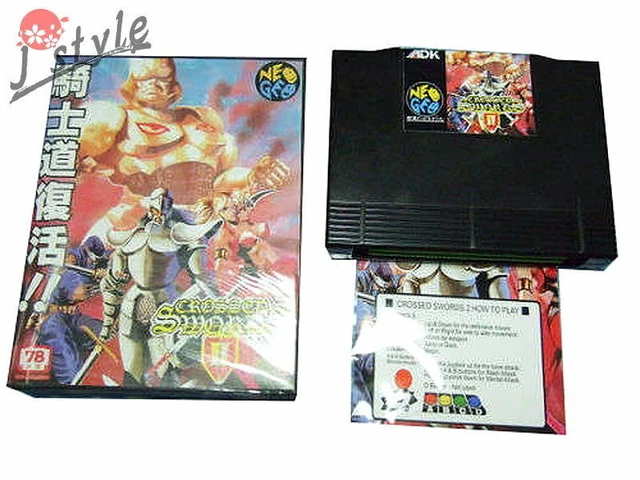 NEO GEO AES ROM Cross Sword II 2 MVS Convert Japan EUR 236,88 - PicClick FR
