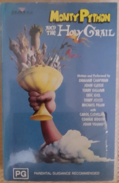 MONTY PYTHON AND the Holy Grail VHS Big Box PAL Video Ex-Library John ...