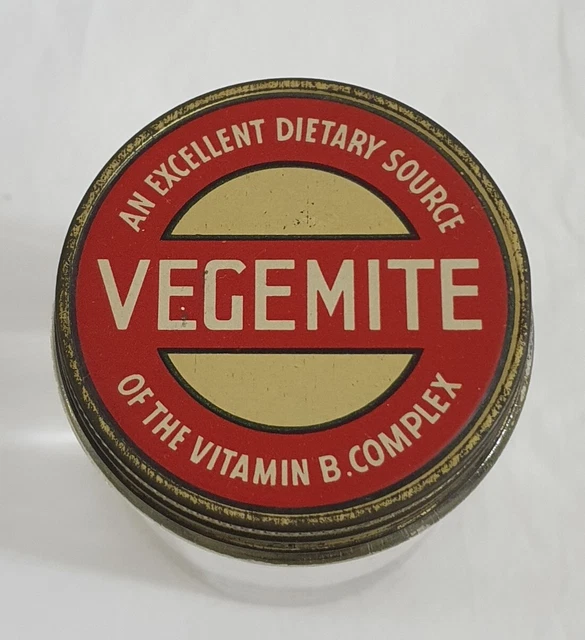 🔶️AUSTRALIA VEGEMITE RARE AGM MONOGRAM GLASS JAR OLD BOTTLE 1950s ...