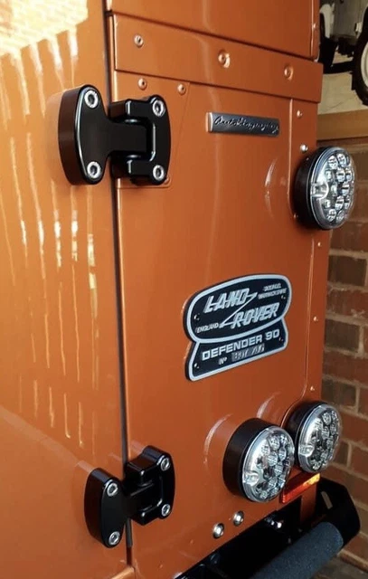 LAND ROVER DEFENDER 90 Stainless steel Security Door Hinge *30 BOLTS ...