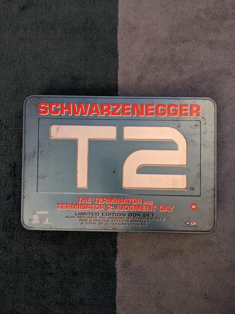 TERMINATOR & T2 VHS Tin Case - Limited Edition Box Set (1992) £15.00 ...