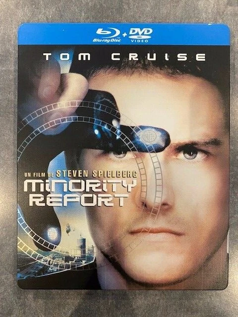 MINORITY REPORT - TOM CRUISE / film STEELBOOK COLLECTOR BLU-RAY zone B ...