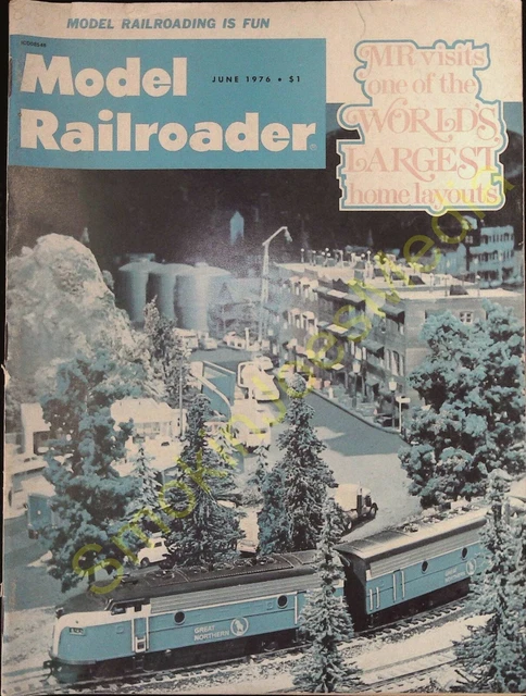 VINTAGE MODEL RAILROADER Magazine June 1976 £9.50 - PicClick UK