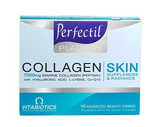PERFECTIL PLATINUM COLLAGEN Drink Supplement for Women Skin - 10 x 50 ...