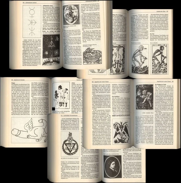 SYMBOLE LEXIKON ZEICHEN Magie Grenzwissenschaft Nachschlagewerk ...