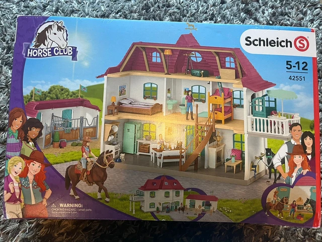 SCHLEICH HORSE CLUB 42551 Lakeside Country House & Stable See ...