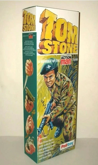 ACTION MAN TOM Stone Replica Box, NO FIGURE INCLUDED! SEE DISPATCH ...