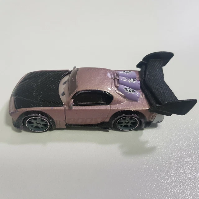 DISNEY PIXAR CARS 2 Boost diecast model vehicle 9cm nitrous oxide tanks ...