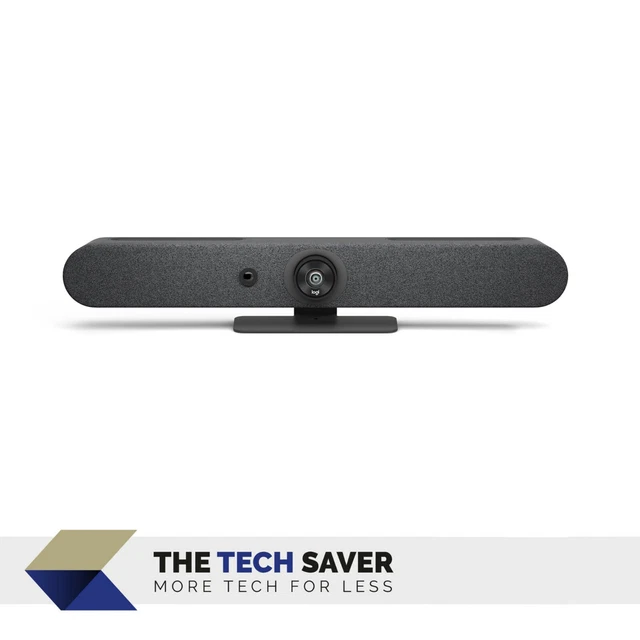 LOGITECH RALLY BAR Mini, 4K Video conferencing with RightSense Tech ...
