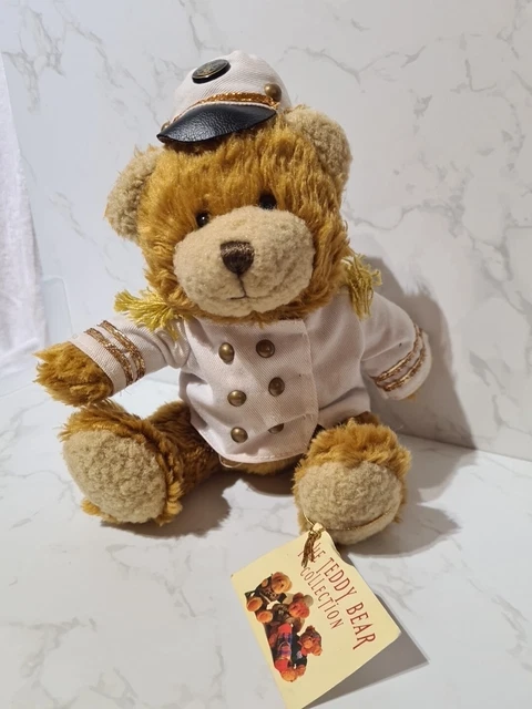 COLIN THE CAPTAIN Bear Vintage The Teddy Bear Collection Soft Toy £8.50 ...