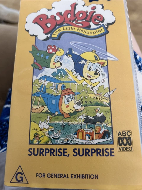 BUDGIE THE LITTLE Helicopter "Surprise Surprise" Vhs 1996 $9.00 ...
