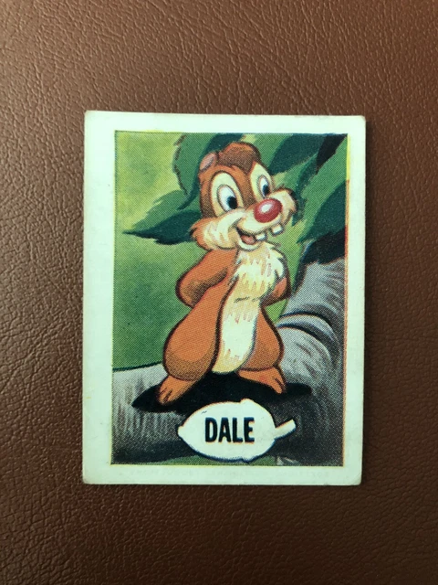 BARRATT SWEET ZIGARETTENKARTE 1955 Walt Disney Charaktere - Dale - #9 ...
