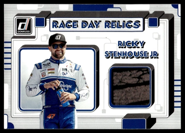 2023 DONRUSS JOUR Course Reliques Ricky Stenhouse Jr. JTG Daugherty ...