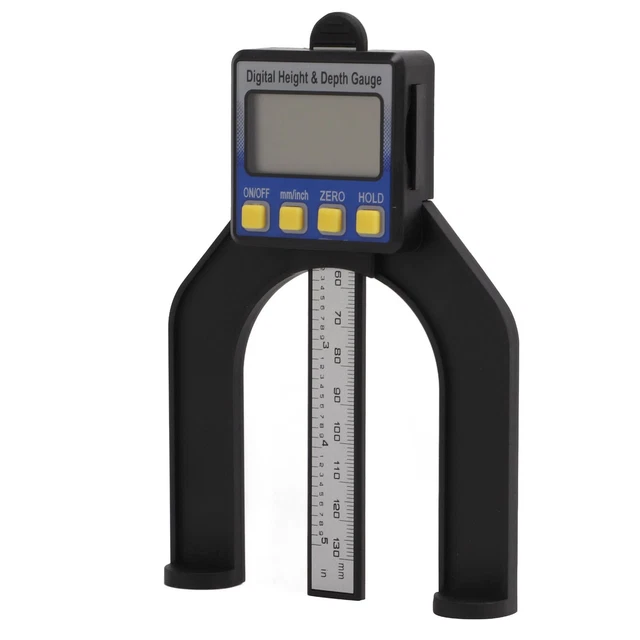 DIGITAL DEPTH GAUGE High Definition Display Height Meter With Strong ...