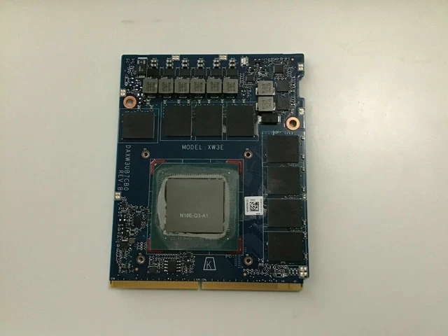 HP NVIDIA QUADRO RTX 4000 N19E-Q3-A1 8GB GDDR6 MXM Graphics card L70631 ...