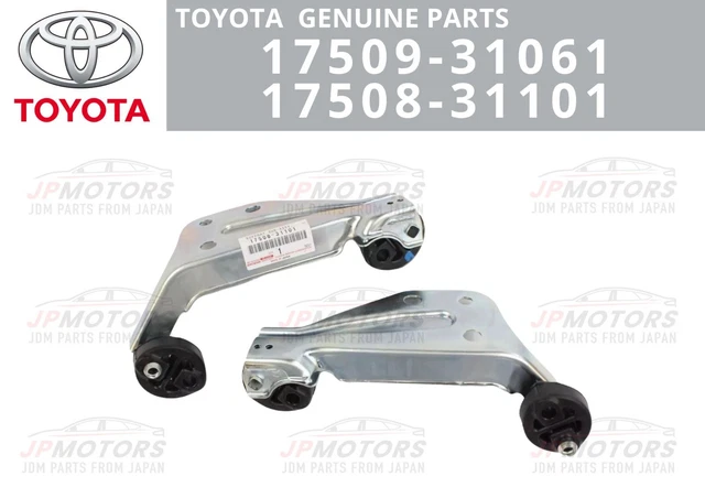 TOYOTA LEXUS GENUINE Exhaust Pipe Bracket Support Set 17509-31061 17508 ...