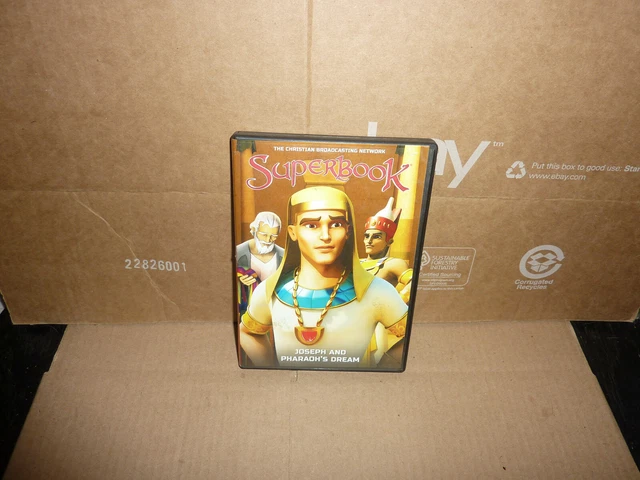 SUPERBOOK JOSEPH AND Pharaoh's Dream DVD Bible Story Christian CBN Kids ...