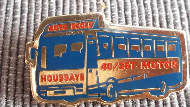 PIN'S PINS BADGE Transports Auto Ecole Bus Voitures Motos Poids Lourds ...