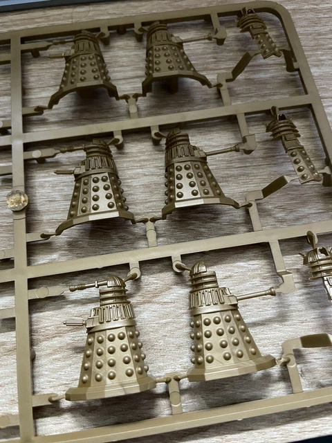 DOCTOR WHO DALEK sprue Warlord Games miniatures exterminate! makes 6 ...