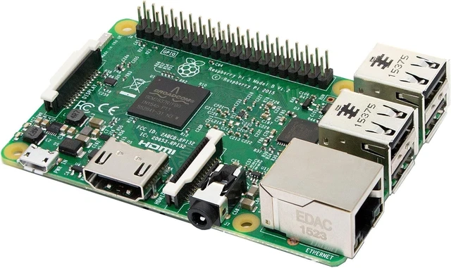 RASPBERRY PI 3 Model B Quad Core CPU 1.2 GHz 1 GB RAM 3 £63.49 ...