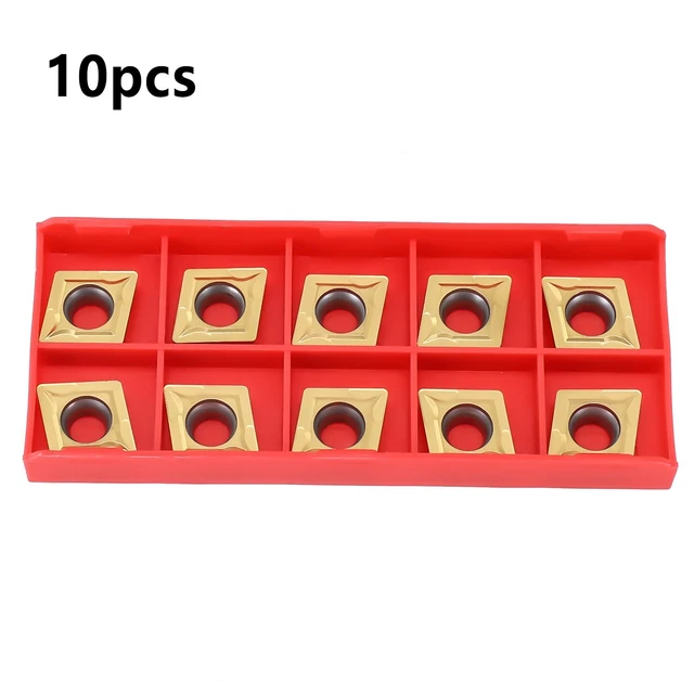 CCMT120408 INSERTS TOURNANTS externes CNC pour environnements sales lot de 10 EUR 28,12 ...