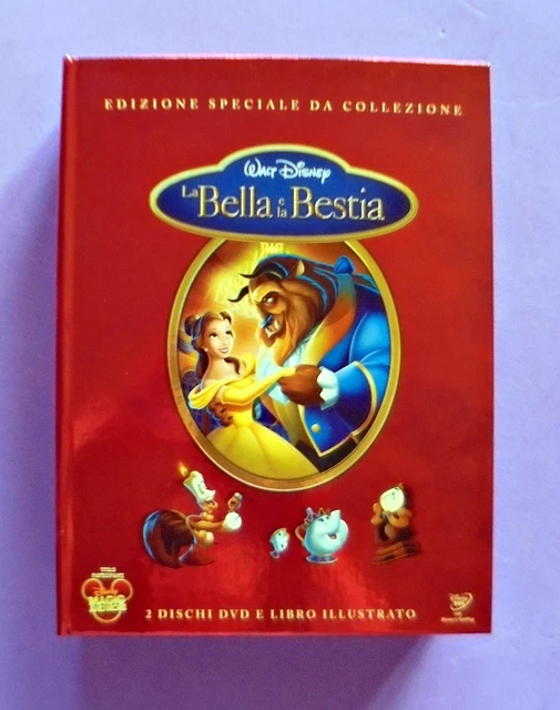 DISNEY LA BELLA E La Bestia Edizione Speciale 2 Dvd + Libro Storia Animazione EUR 19,00 ...