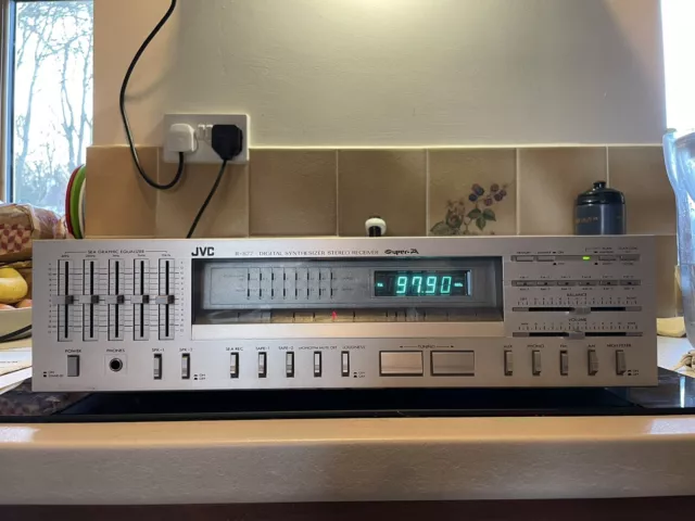 JVC R-S77 AMPLIFIER Digital Synthesizer Stereo Receiver HiFi Vintage £ ...