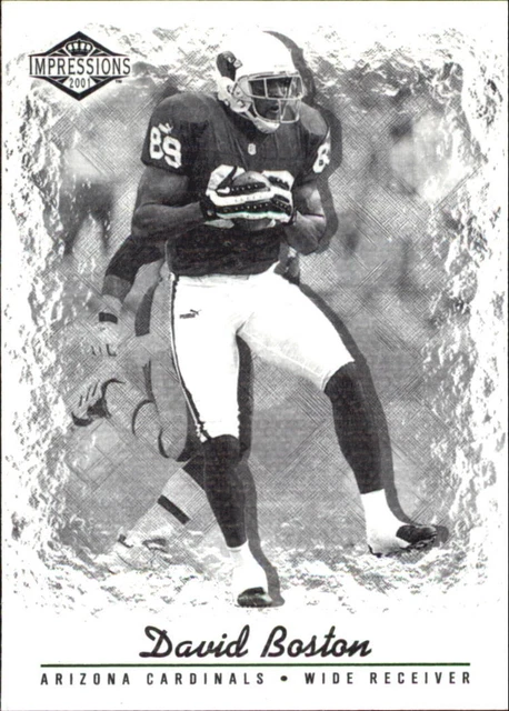 2001 PACIFIC IMPRESSIONS Shadow #1 David Boston /25 EUR 7,96 - PicClick FR