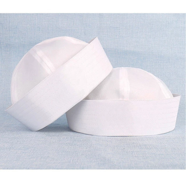 SAILOR CAP HAT Role Play Costume Masquerade Cosplay Accessory Man £6.45 ...
