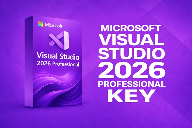 VISUAL STUDIO 2026 Professional | Key | Produktschlüssel | Versand per ...