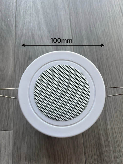 CH-718 WIRED CEILING Speaker 6W RMS 8 Ohm Round White £10.80 - PicClick UK