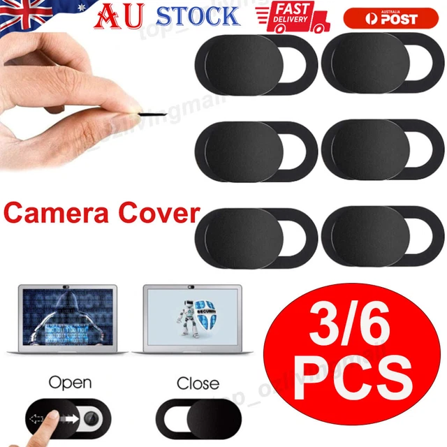 3/6PCS WEBCAM SLIDER Camera Slide Cover Protect Privacy Phone Tablet ...