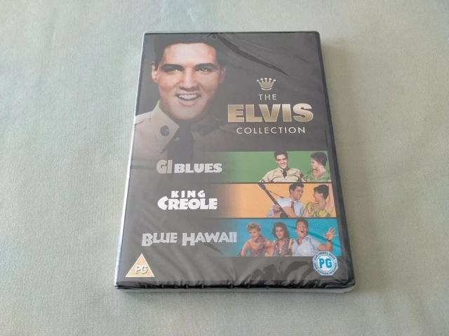 THE ELVIS COLLECTION: GI BLUES/KING CREOLE/BLUE HAWAII new sealed UK 3 ...