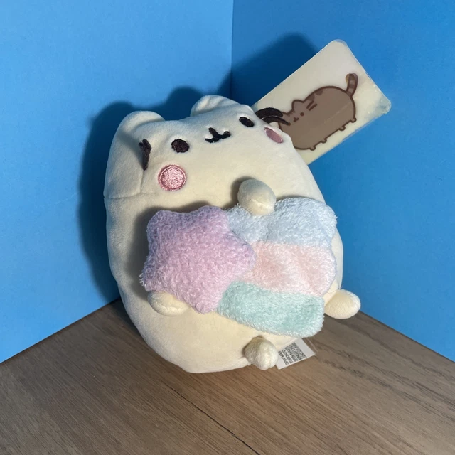 GUND PUSHEEN RAINBOW Ombre Star Yellow Small Plush £8.66 - PicClick UK