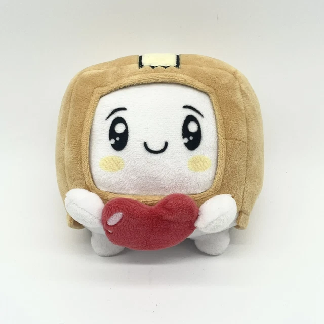 RARE LANKYBOX PLUSH Boxy Heart Stuffed Animal Figure Soft Toy Lanky ...